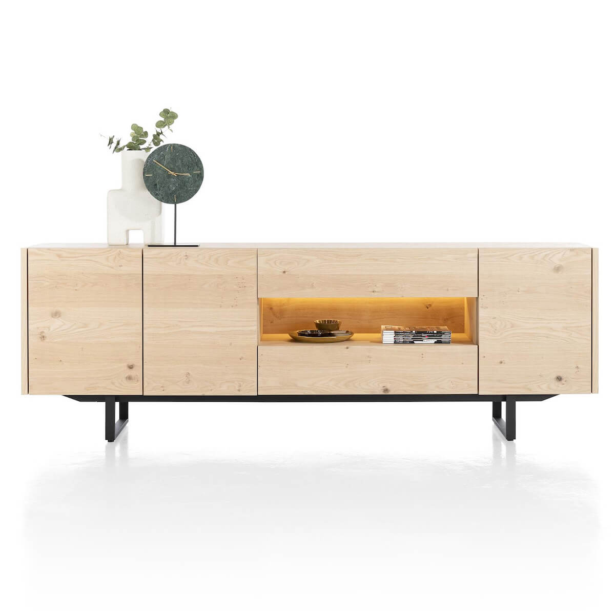 Highboard 130cm MODALI Xooon chêne naturel | Abitare Living